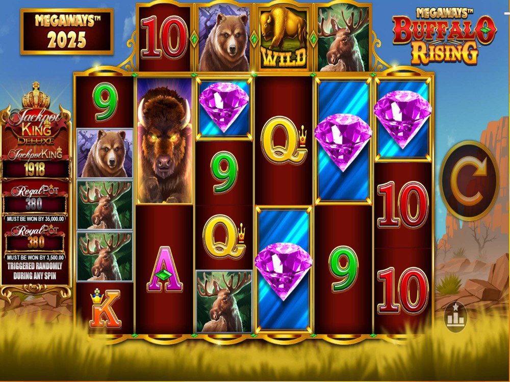 Buffalo Rising Megaways Jackpot King by Blueprint Gaming - GamblersPick