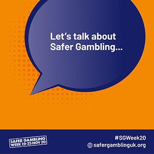 Get In On The Action with Safer Gambling Week 2020 - Blog - GamblersPick