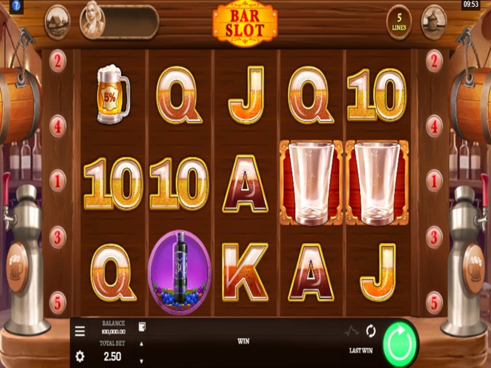 Bar Slot by Golden Rock Studios - GamblersPick