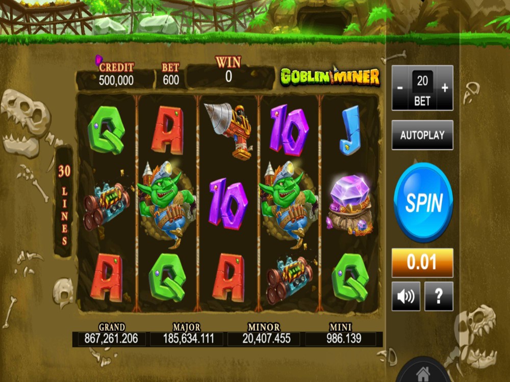 Goblin Miner by Royal Slot Gaming - GamblersPick