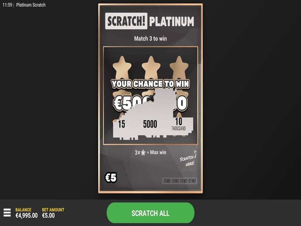 Scratch Platinum by Hacksaw Gaming - GamblersPick