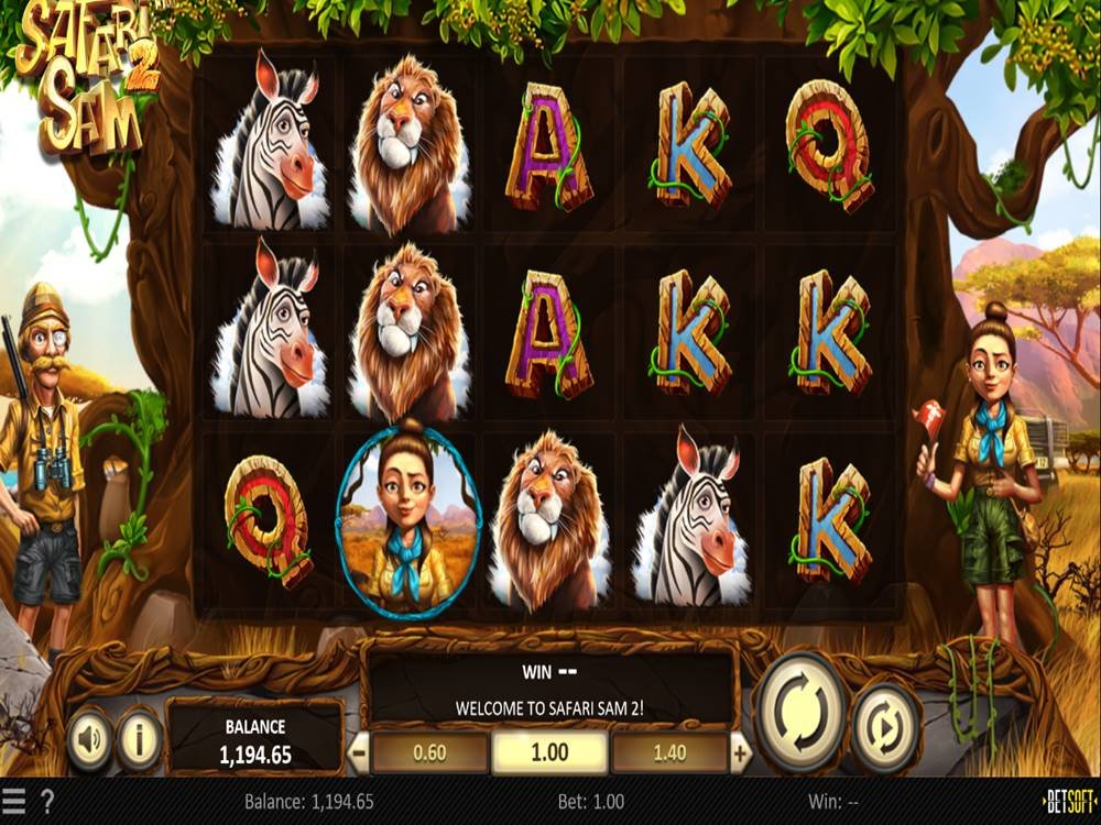 Safari Sam 2 by Betsoft Gaming - GamblersPick