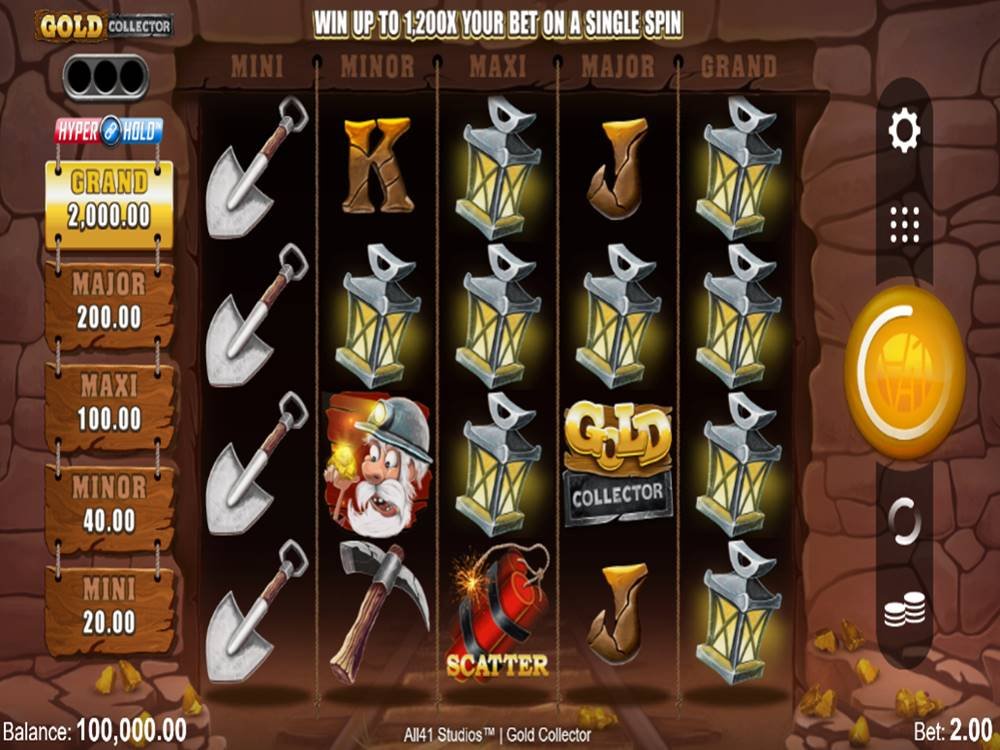 Gold Collector by All For One Studios - GamblersPick