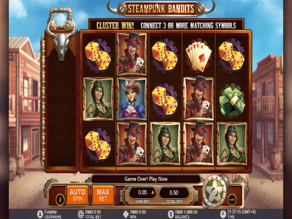 Steampunk Bandits Slot by GamePlay Interactive - Slots - GamblersPick