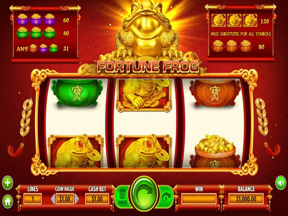 Fortune Frog Slot by Dragon Gaming - Slots - GamblersPick