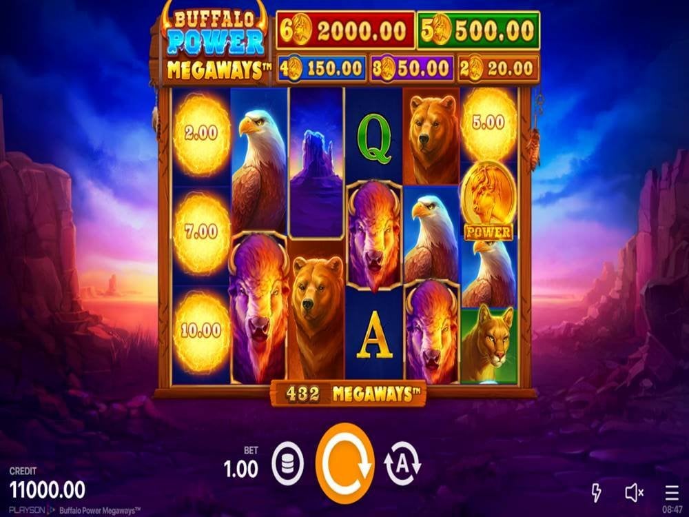 Buffalo Power Megaways by Playson - GamblersPick