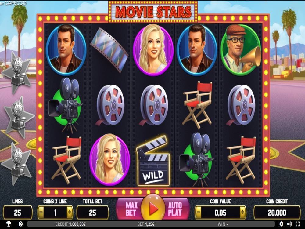 Movie Stars by Capecod Gaming - GamblersPick
