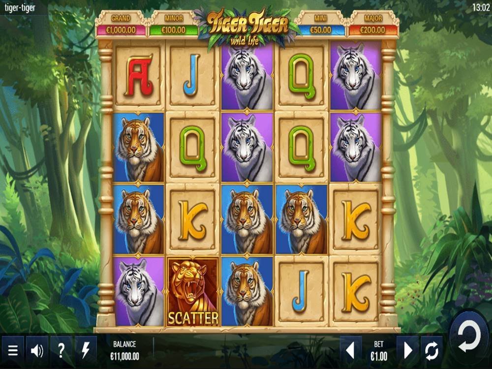 Tiger Tiger Slot by Gluck Games - Slots - GamblersPick
