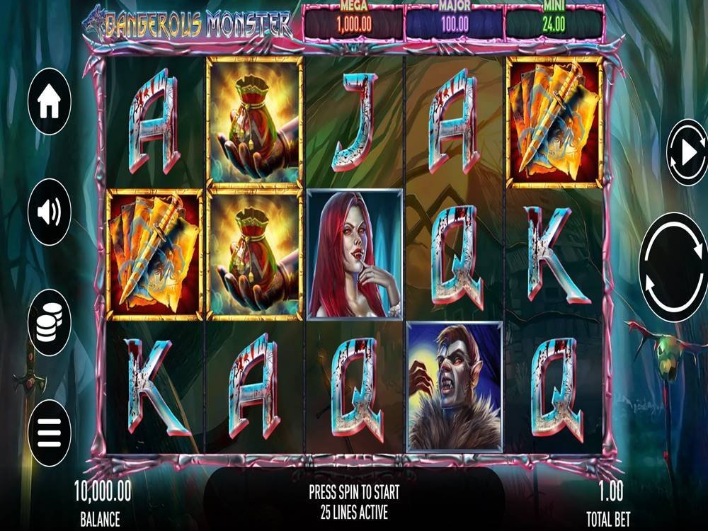 Dangerous Monster Slot by Gamebeat - Slots - GamblersPick