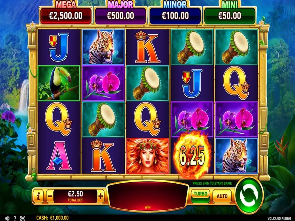 Volcano Rising by Snaitech - GamblersPick