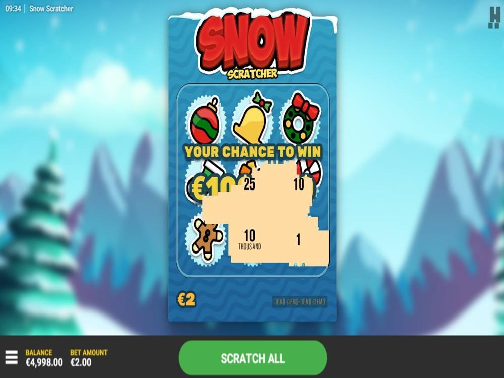 Snow Scratcher by Hacksaw Gaming - GamblersPick