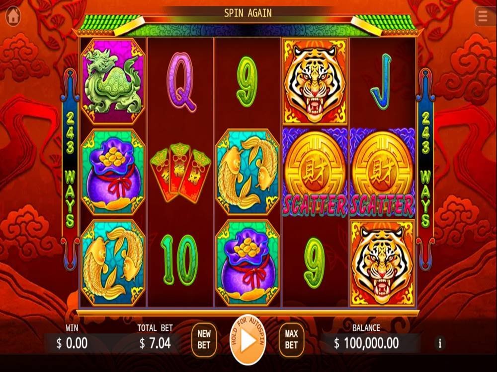Treasure Tiger Slot by KA Gaming - Slots - GamblersPick