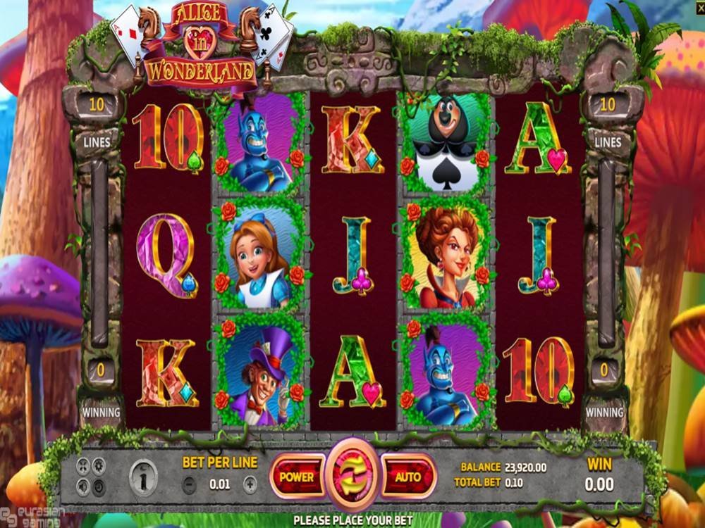 Alice In Wonderland by EURASIAN Gaming - GamblersPick