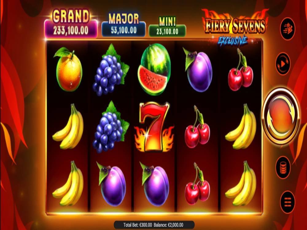 Fiery Sevens Exclusive by Spadegaming - GamblersPick