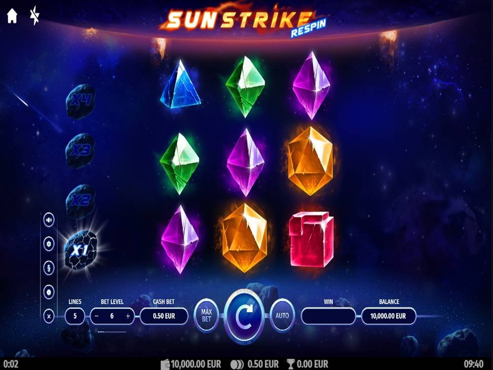 Sunstrike Respin Slot by TrueLab - Slots - GamblersPick