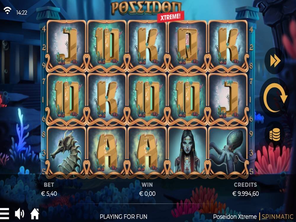 Poseidon Xtreme Slot by Spinmatic - Slots - GamblersPick