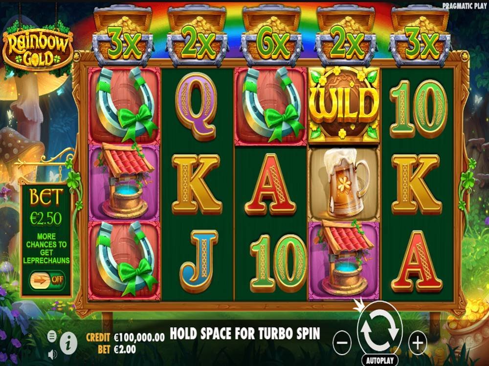 Rainbow Gold Slot by Pragmatic Play - Slots - GamblersPick