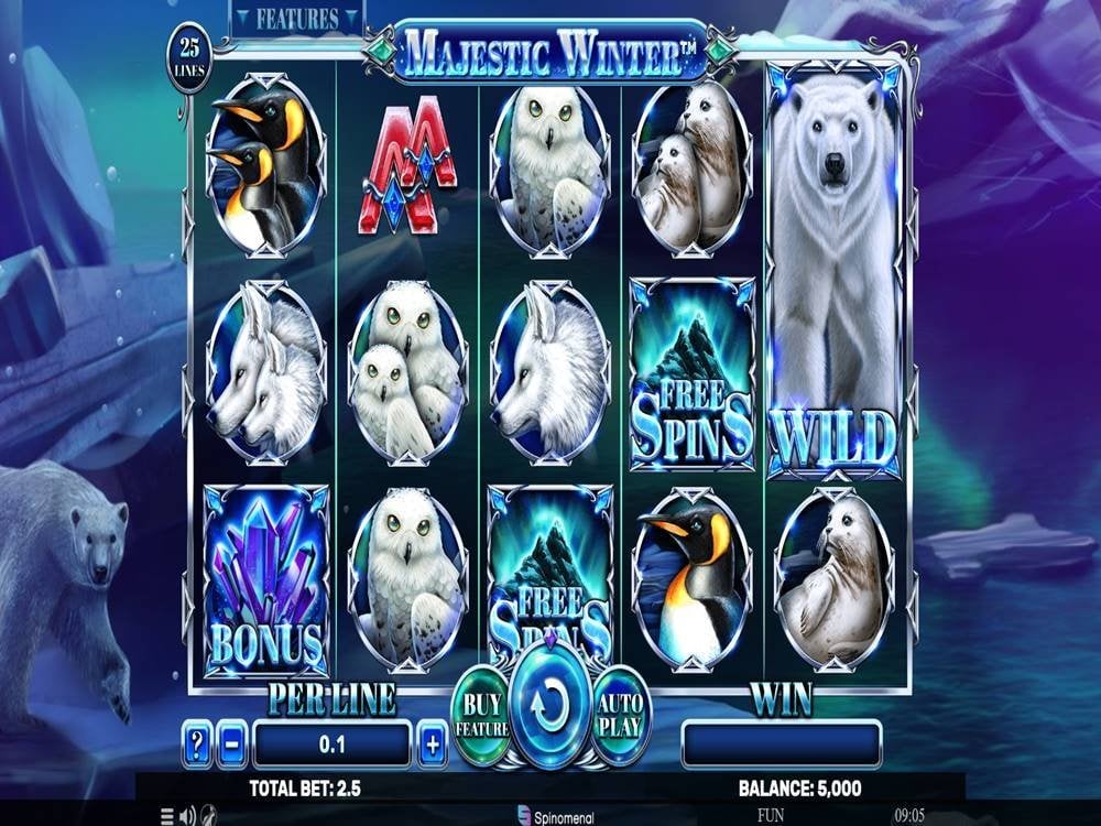 Majestic Winter Slot by Spinomenal - Slots - GamblersPick