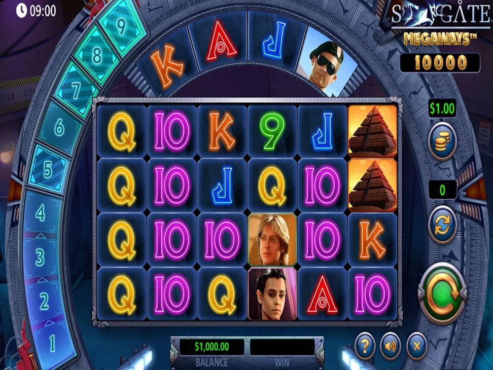 Stargate Megaways Slot by SG Gaming - Slots - GamblersPick