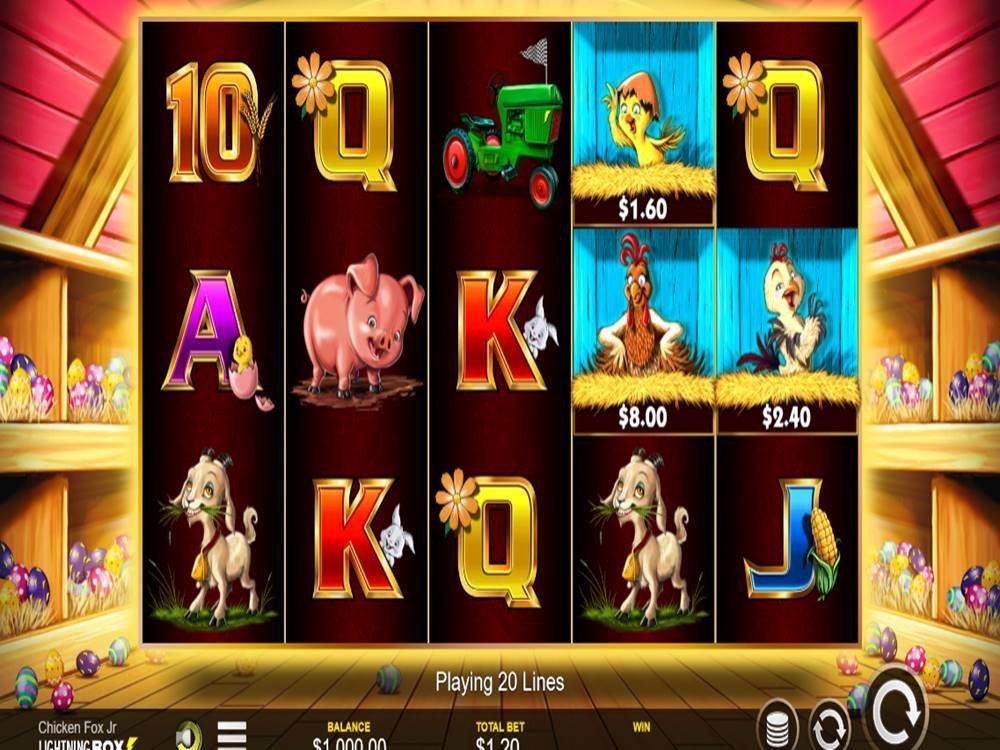 Chicken Fox Jr. by Lightning Box Games - GamblersPick