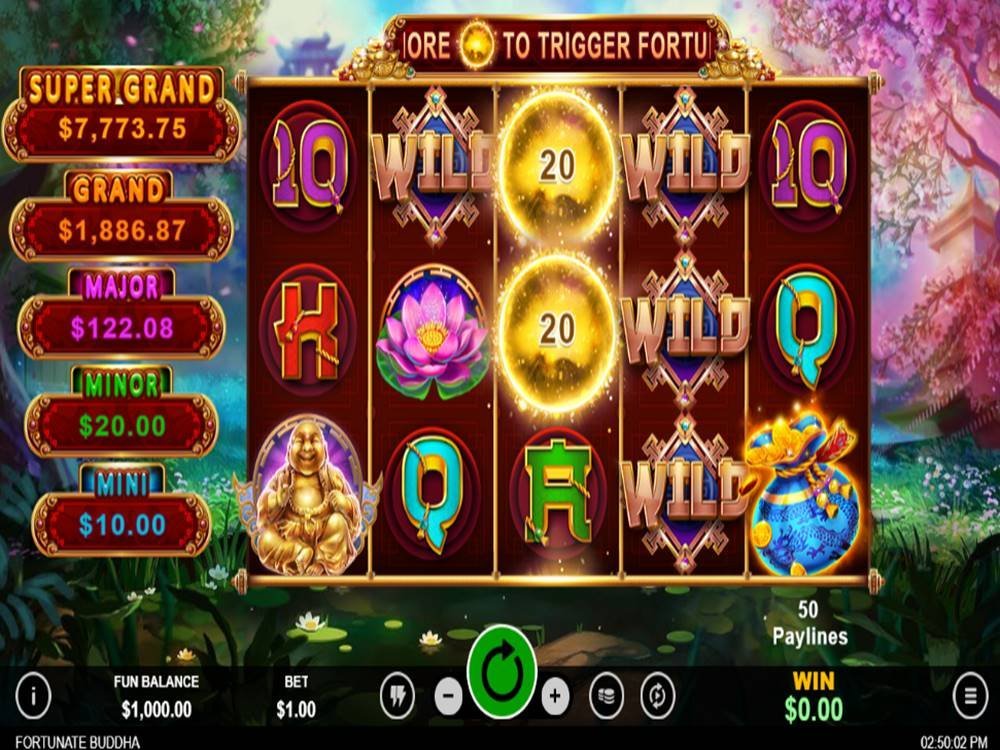 Fortunate Buddha by Real Time Gaming - GamblersPick
