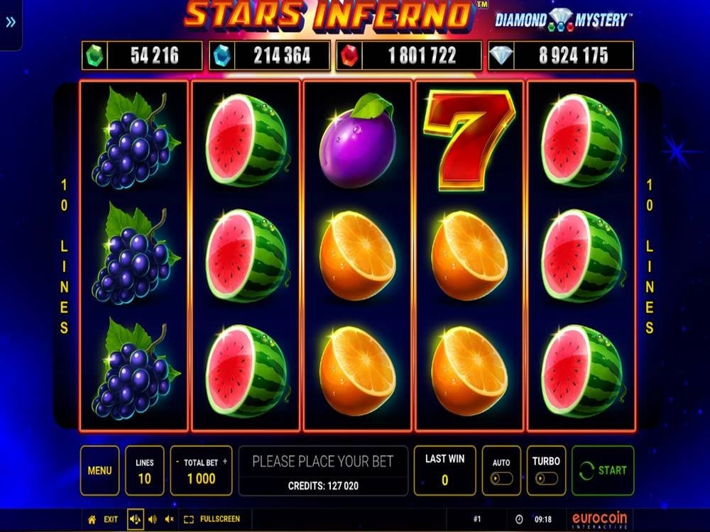 Stars Inferno Diamond Mystery by GreenTube - GamblersPick