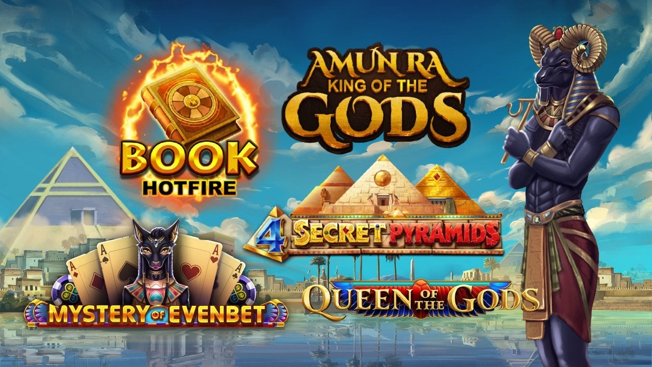 5 New Awe-Inspiring Egyptian Online Slots - Game Release - GamblersPick