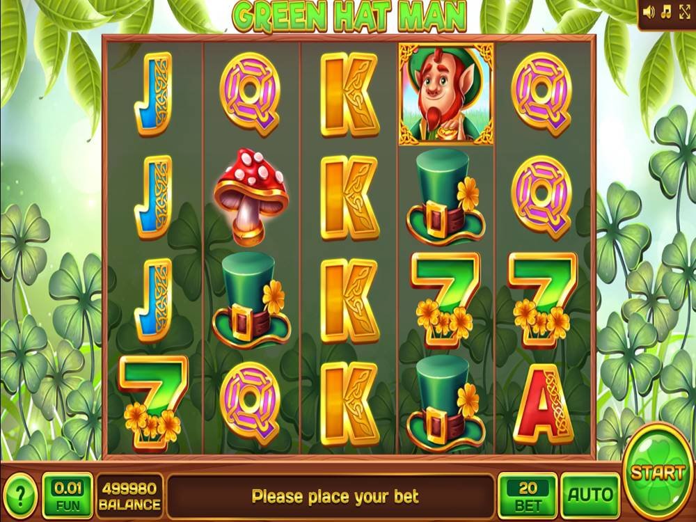 Green Hat Man by InBet - GamblersPick