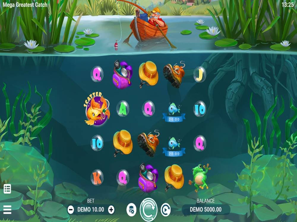 Mega Greatest Catch by Evoplay - GamblersPick