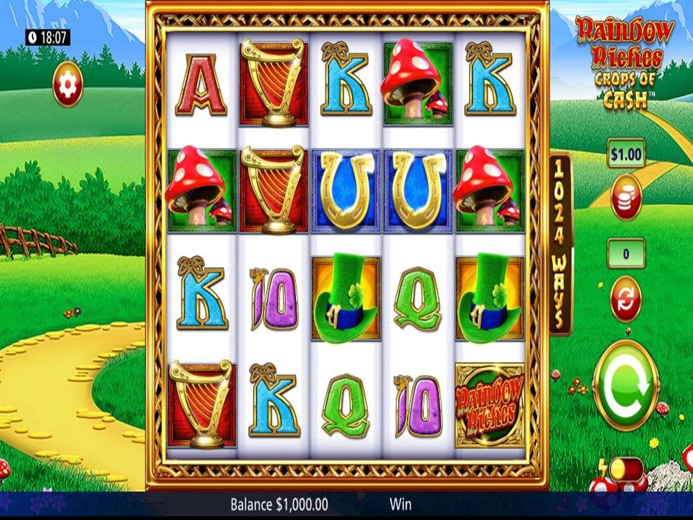Rainbow Riches Crops Of Cash by SG Gaming - GamblersPick