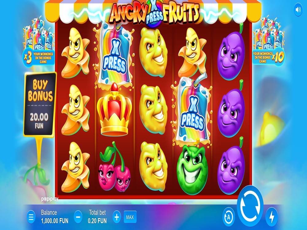 Angry Fruits by Popiplay - GamblersPick