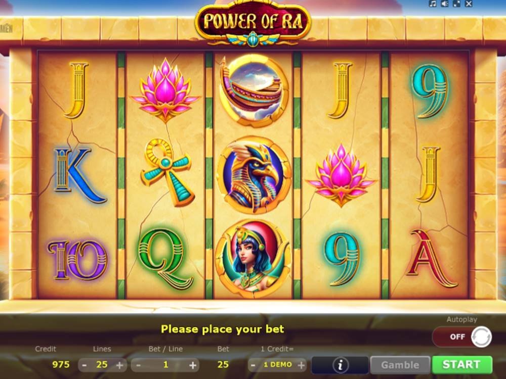 Power Of Ra by Five Men Gaming - GamblersPick