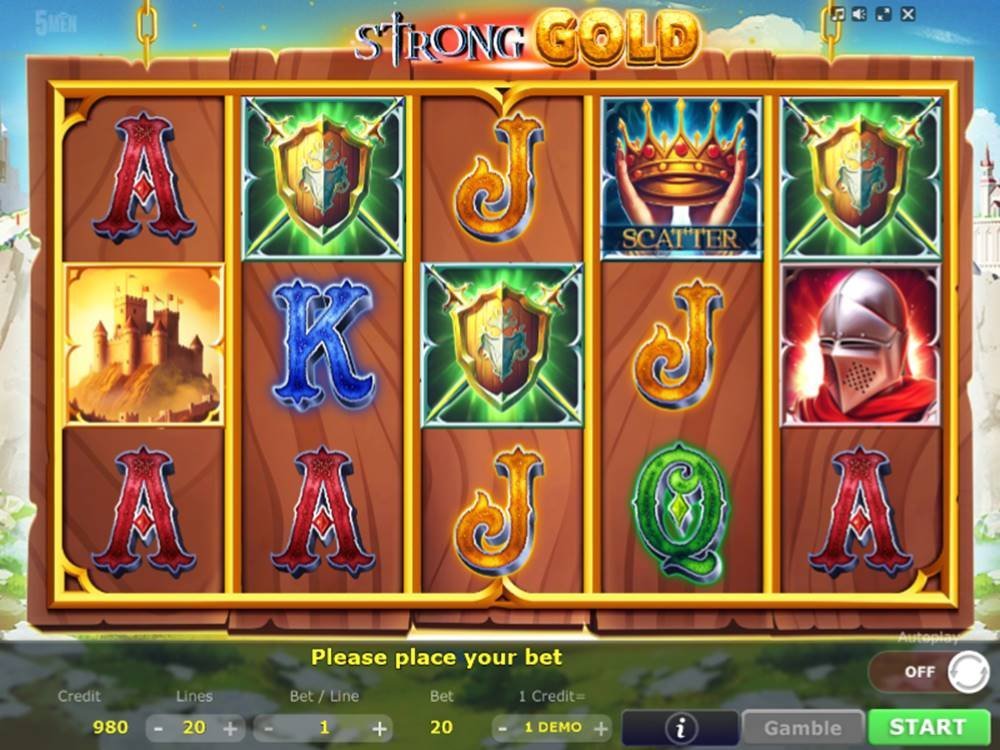 Strong Gold by Five Men Gaming - GamblersPick