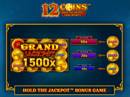 12 Coins Grand Gold by Wazdan - GamblersPick