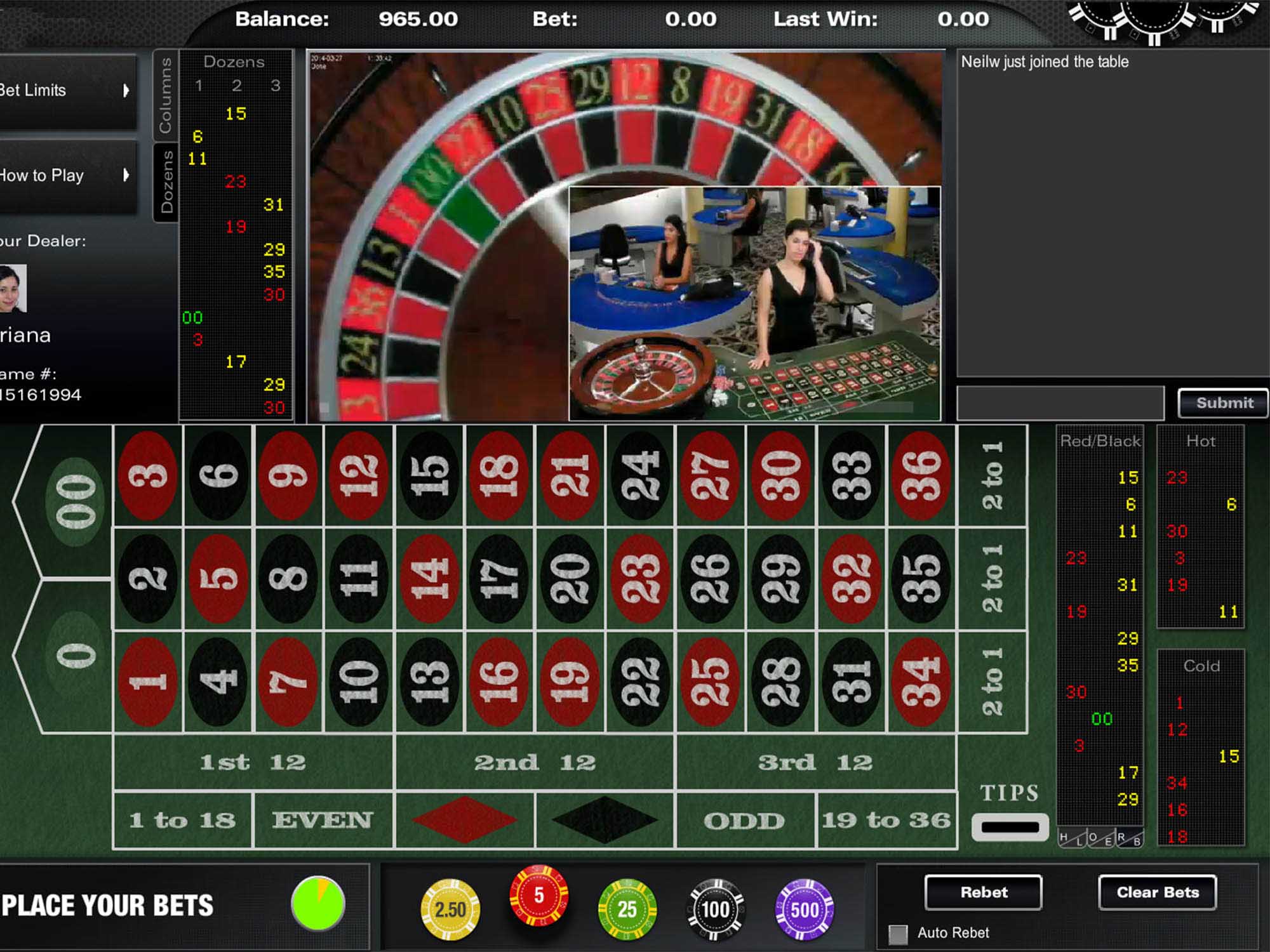 Live American Roulette by Visionary iGaming - GamblersPick
