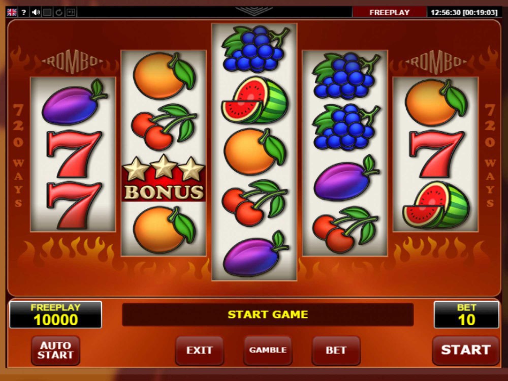 Bells on Fire Rombo by Amatic Industries - GamblersPick