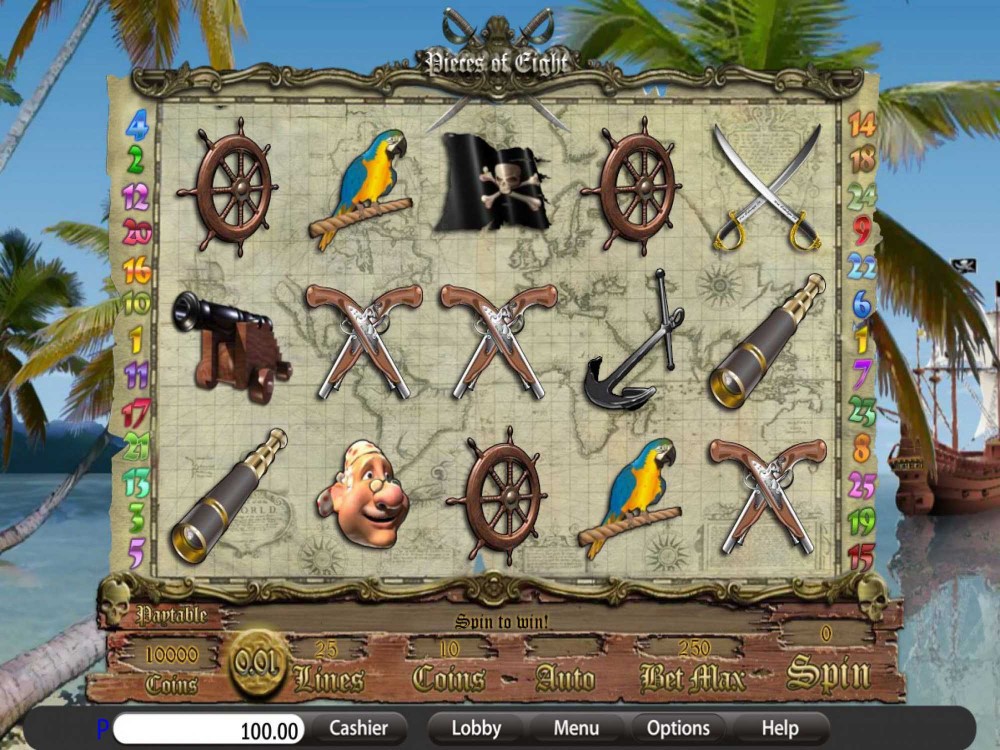 Pieces of Eight by Genii - GamblersPick