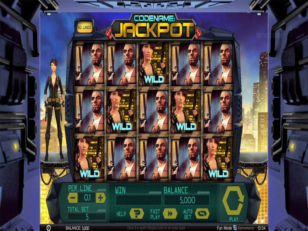 Code Name: Jackpot by Spinomenal - GamblersPick