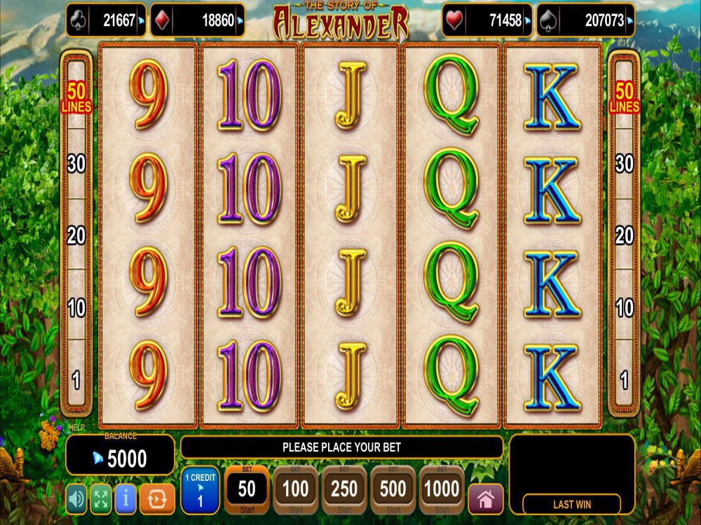 The Story of Alexander by Amusnet Interactive - GamblersPick