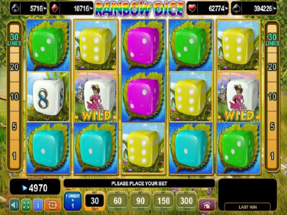 Rainbow Dice by Amusnet Interactive - GamblersPick