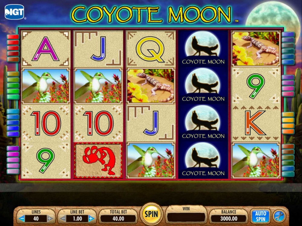 Coyote Moon by IGT - GamblersPick
