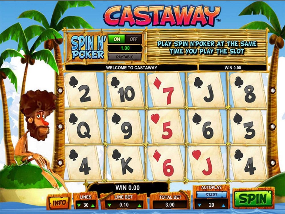 Castaway by Leander Games - GamblersPick