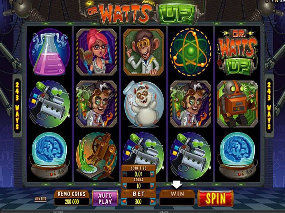 Dr Watts Up by Microgaming - GamblersPick