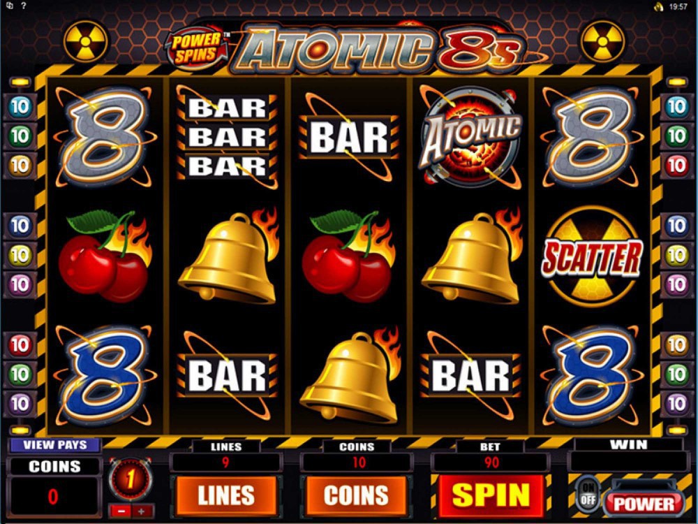 Power Spins Atomic 8s by Apricot - GamblersPick
