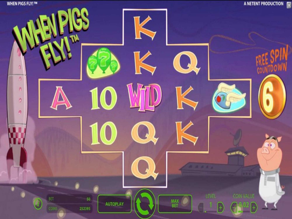 When Pigs Fly Slot by NetEnt Reviews & Bonuses - GamblersPick