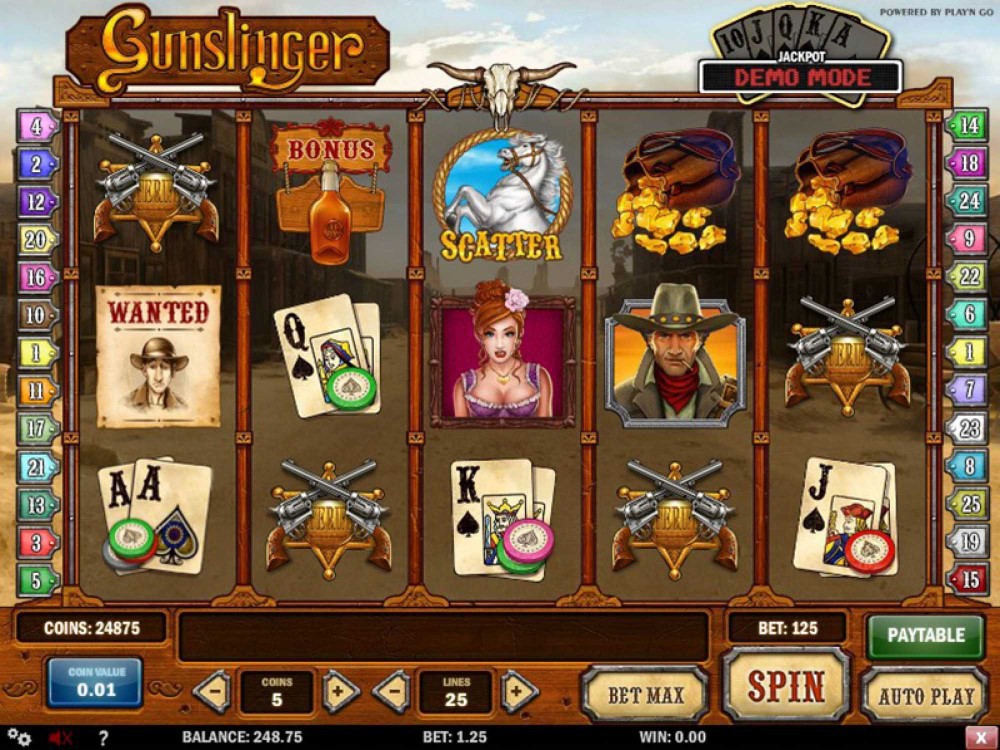 Gunslinger by Play'n GO - GamblersPick