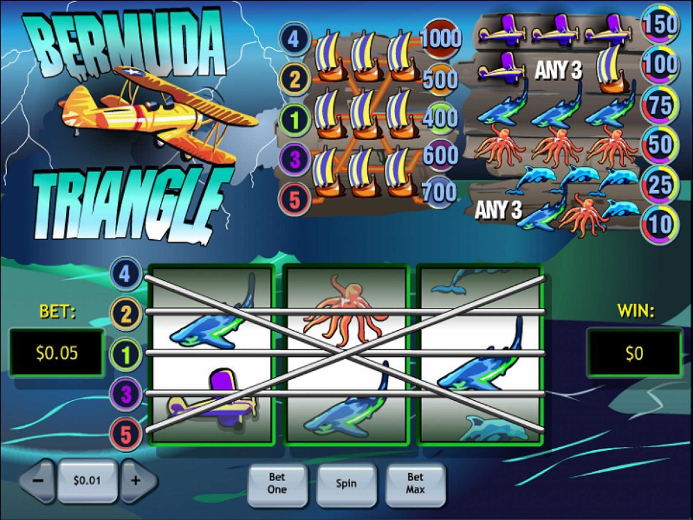 Bermuda Triangle by Playtech - GamblersPick