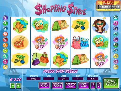 Shopping Spree by NYX Interactive - GamblersPick