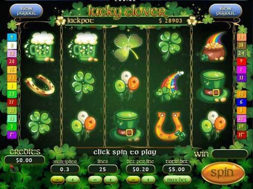 Lucky Clover Progressive by Soft Magic Dice - GamblersPick